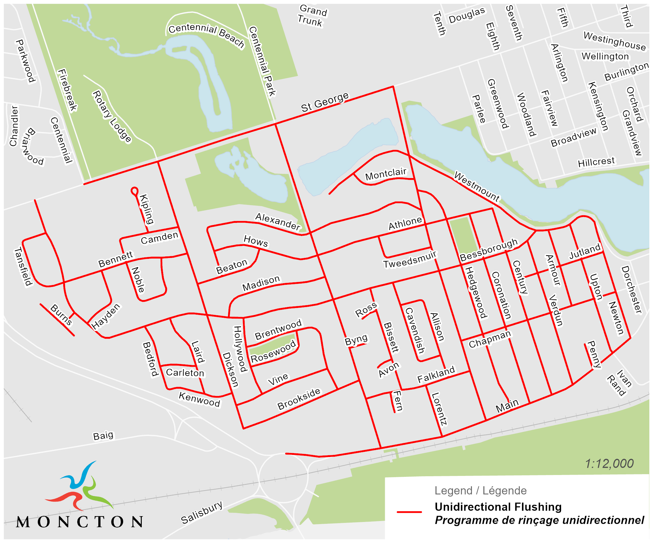 Watermain Flushing Program | City of Moncton