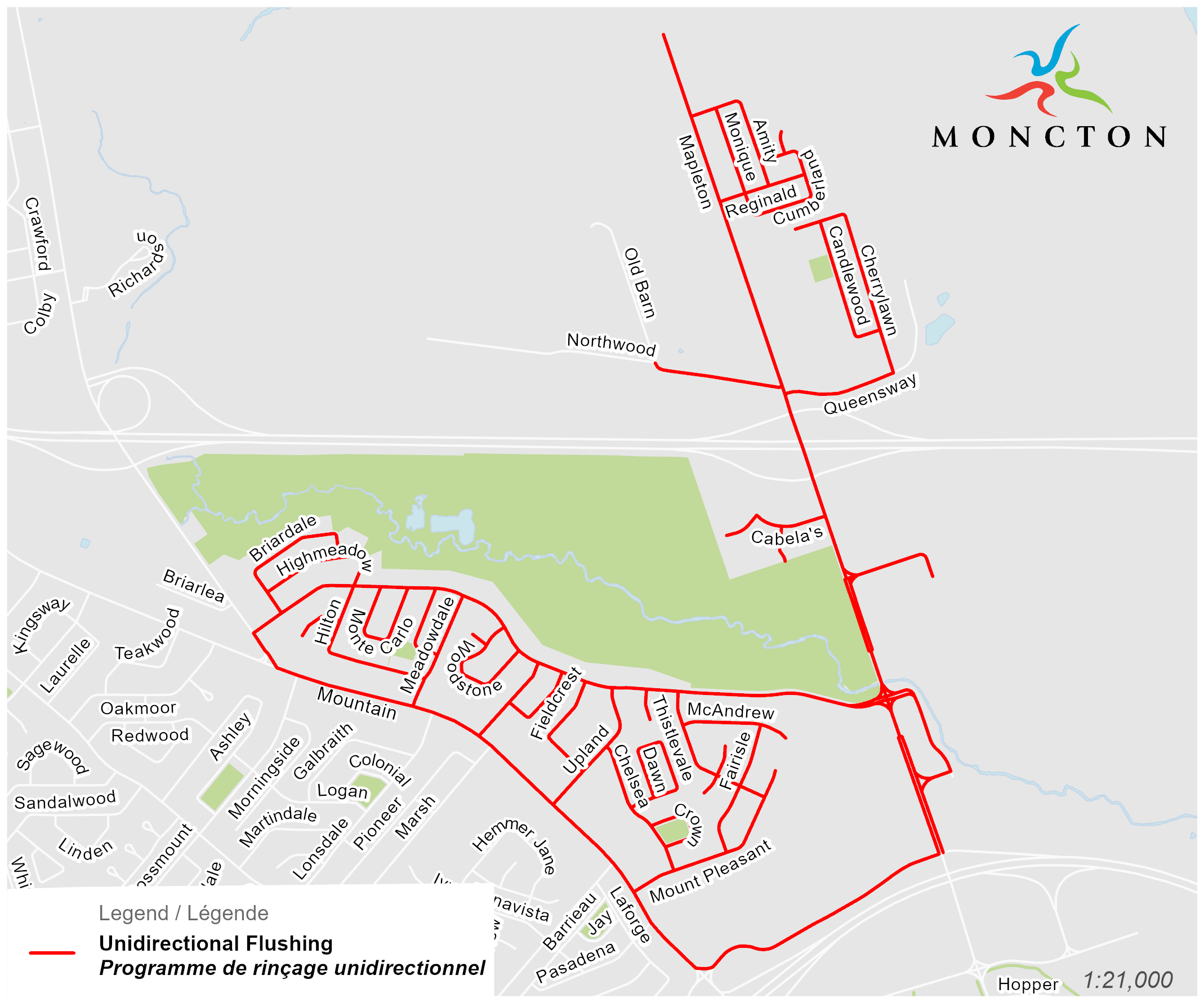 Watermain Flushing Program | City of Moncton