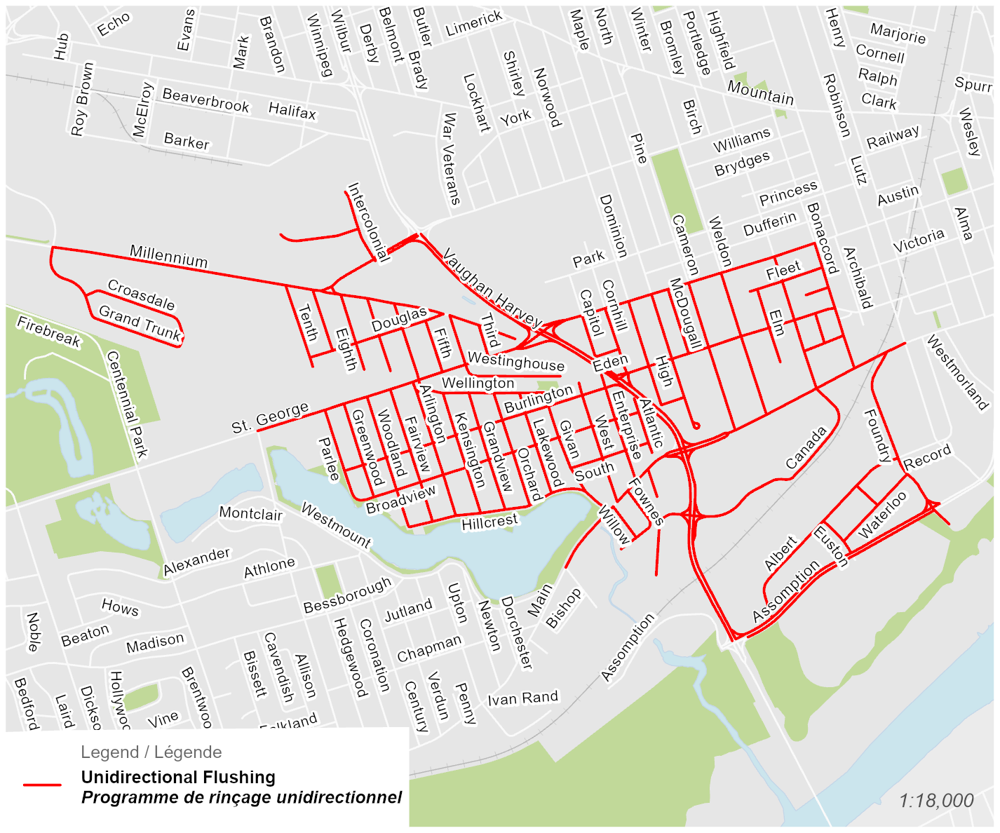 Watermain Flushing Program | City of Moncton