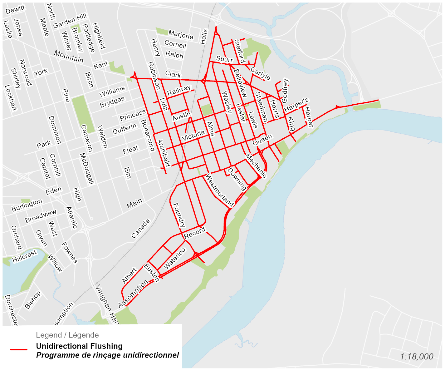 Watermain Flushing Program | City of Moncton